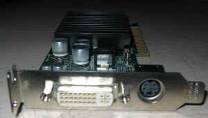nVidia P117 AGP 64MB DVI Low-Profile Video Card from Dell SFF optiplex ...