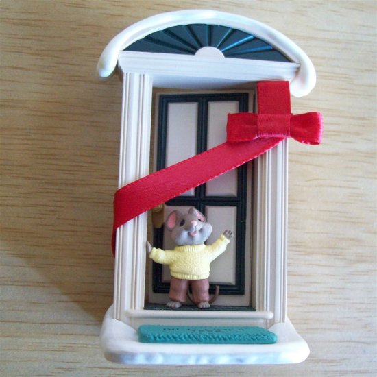 Hallmark Mouse New Home Christmas Ornament 1973-1998 Keepsake Commemorative