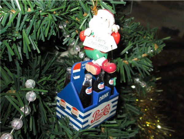 Pepsi Cola Santa Clause Christmas Ornament by Matrix 1994