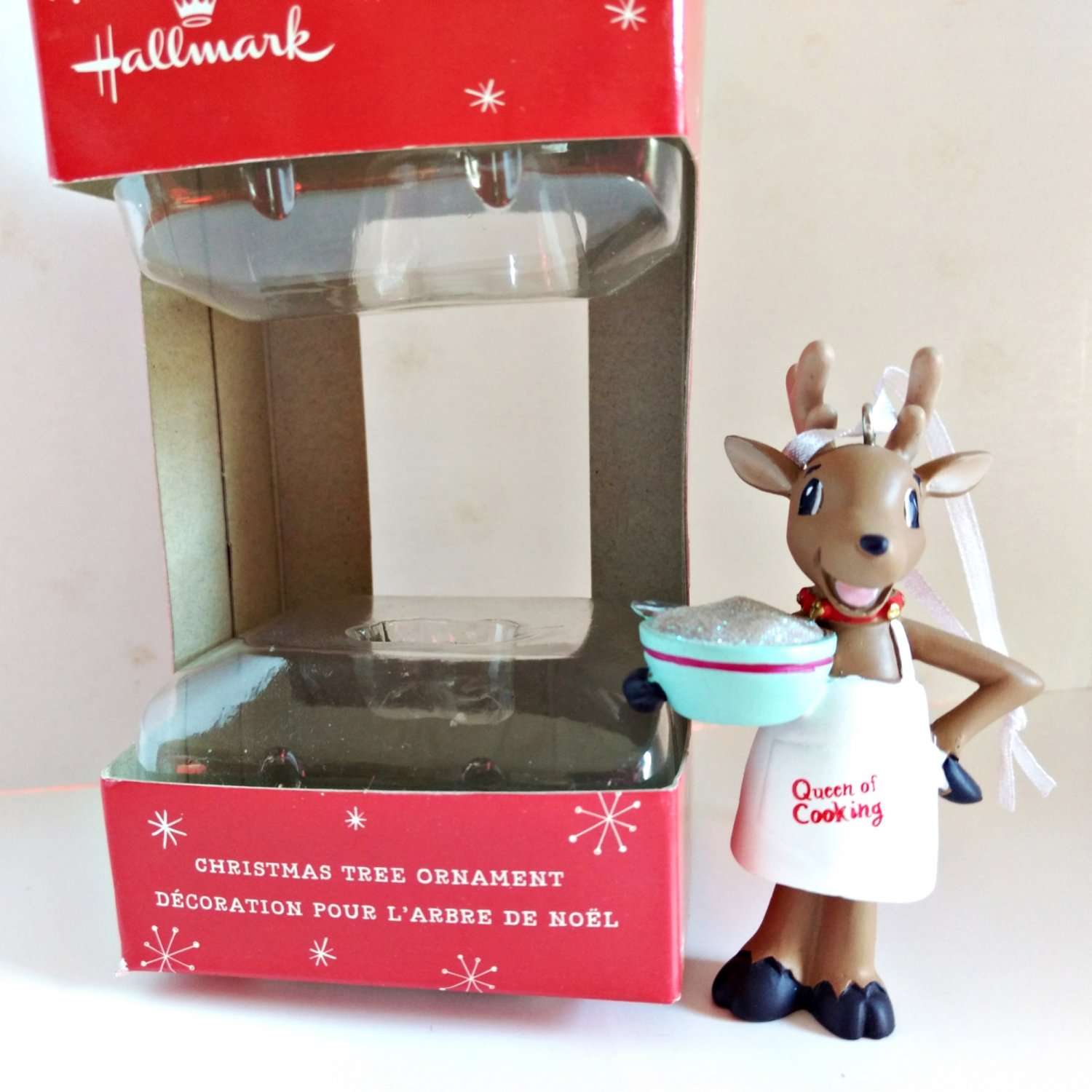 Queen of Cooking Hallmark Christmas Ornament Reindeer Add Some Fun to ...