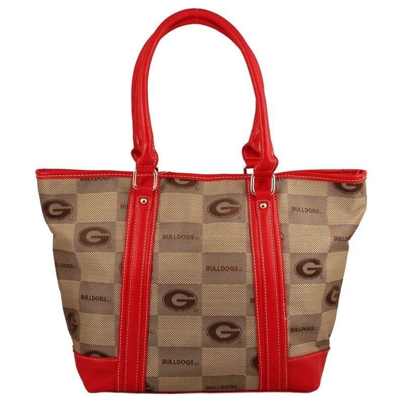 Georgia Bulldogs Licensed The International Handbag, Scarf & Wallet