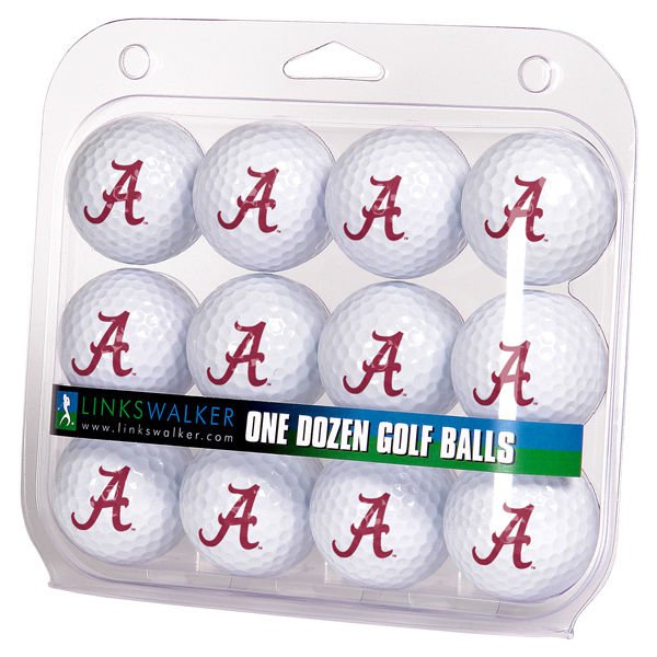 Alabama Crimson Tide Licensed Ncaa Dozen 12 Pack Golf Ball