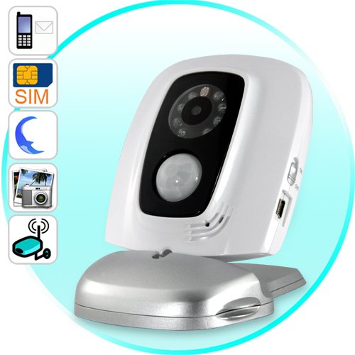GSM Remote Security Camera with Nightvision - Dual Band