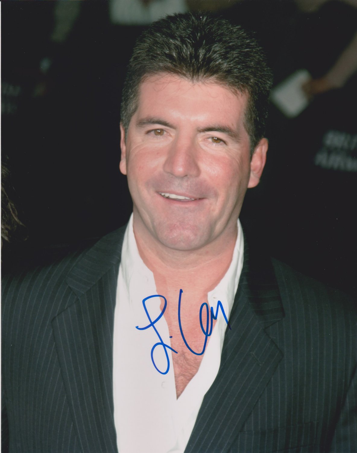 Simon Cowell Original Hand Signed 8x10 Autographed Photo