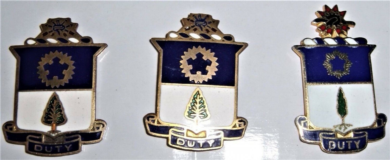 ARMY CREST PINS 21st Infantry Regiment DUTY Enamel Metal US Military ...