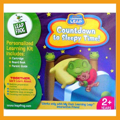LEAP FROG Cartridge Countdown to Sleepy Time! NIP