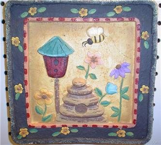 PAPER MACHE GARDEN WALL HANGING - HOME DECOR