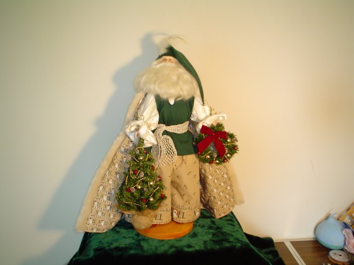 Porcelain Santa Doll Kit - Bald Head - Head and Hands