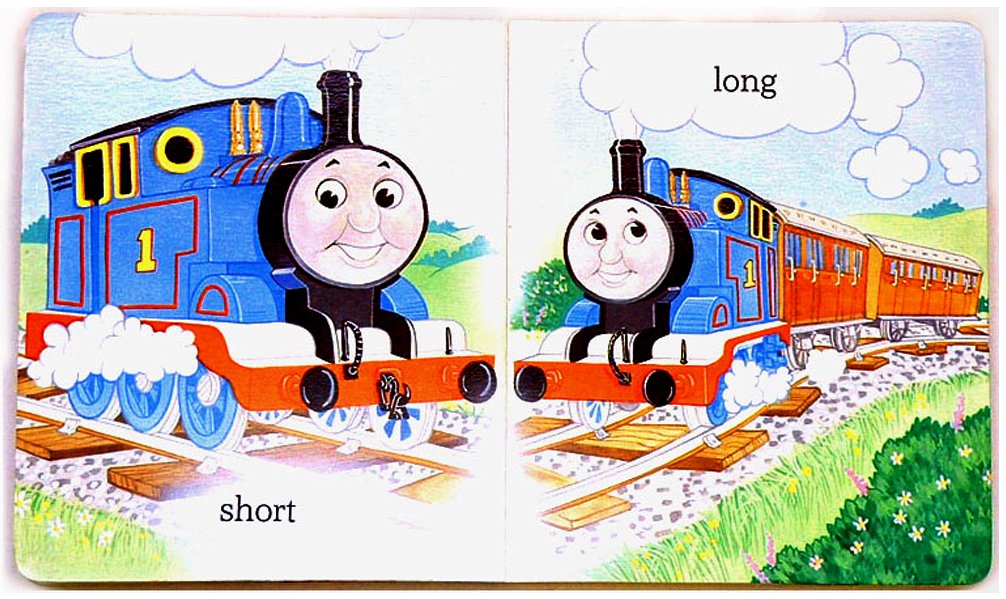 Christopher Awdry Thomas the Tank Shapes and Sizes 1991 Signed Book
