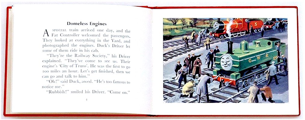Rev W. Awdry Thomas the Tank Book Duck and the Diesel Engine 1958