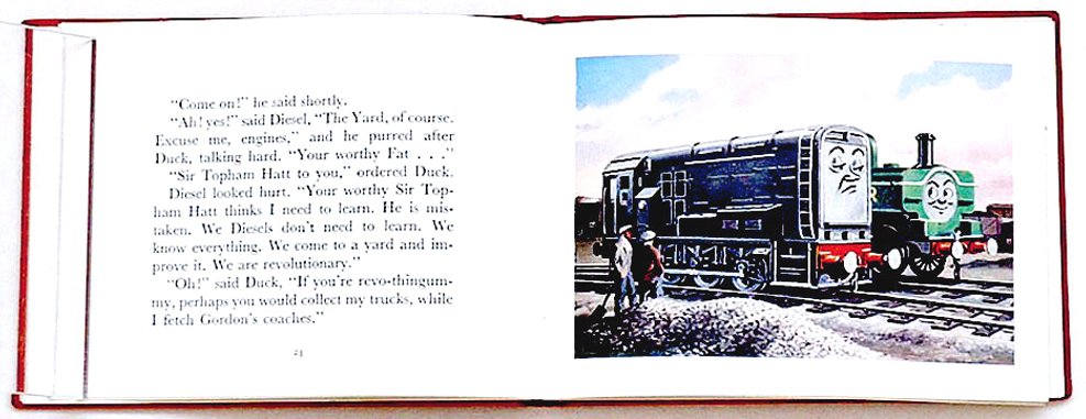 Rev W. Awdry Thomas the Tank Book Duck and the Diesel Engine 1958
