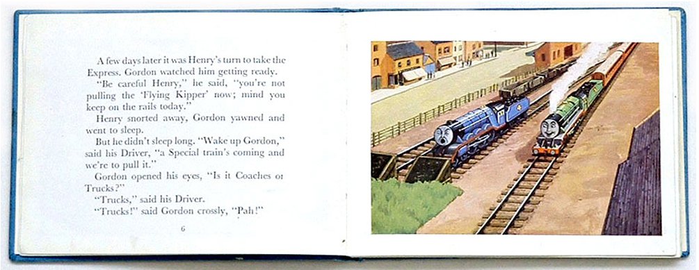 Rev W. Awdry Thomas the Tank Book Gordon the Big Engine 1958
