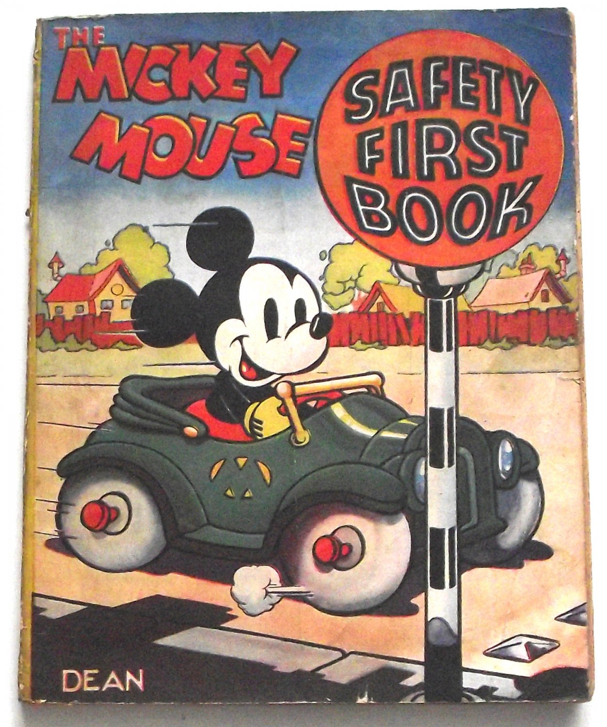 Walt Disney Mickey Mouse Safety First circa 1937