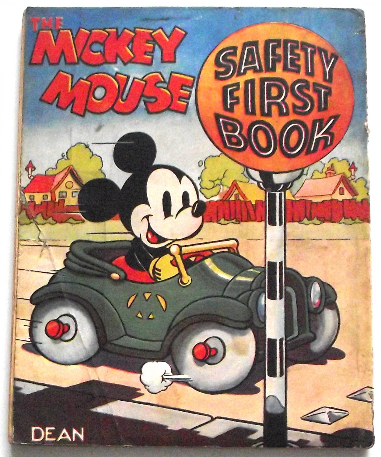 Walt Disney Mickey Mouse Safety First circa 1937