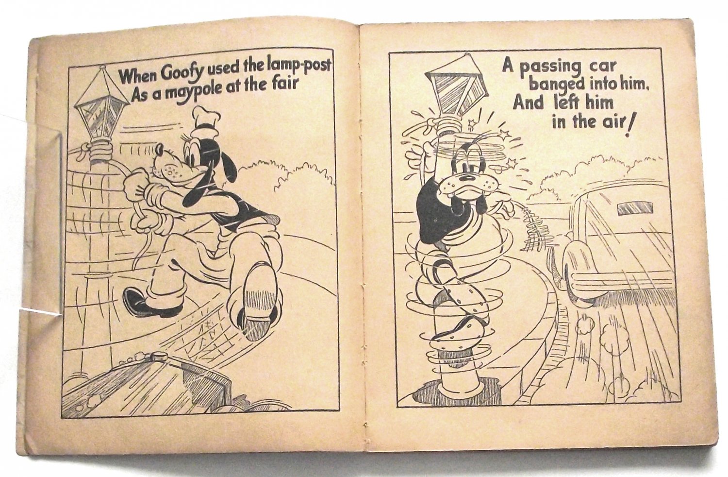 Walt Disney Mickey Mouse Safety First circa 1937