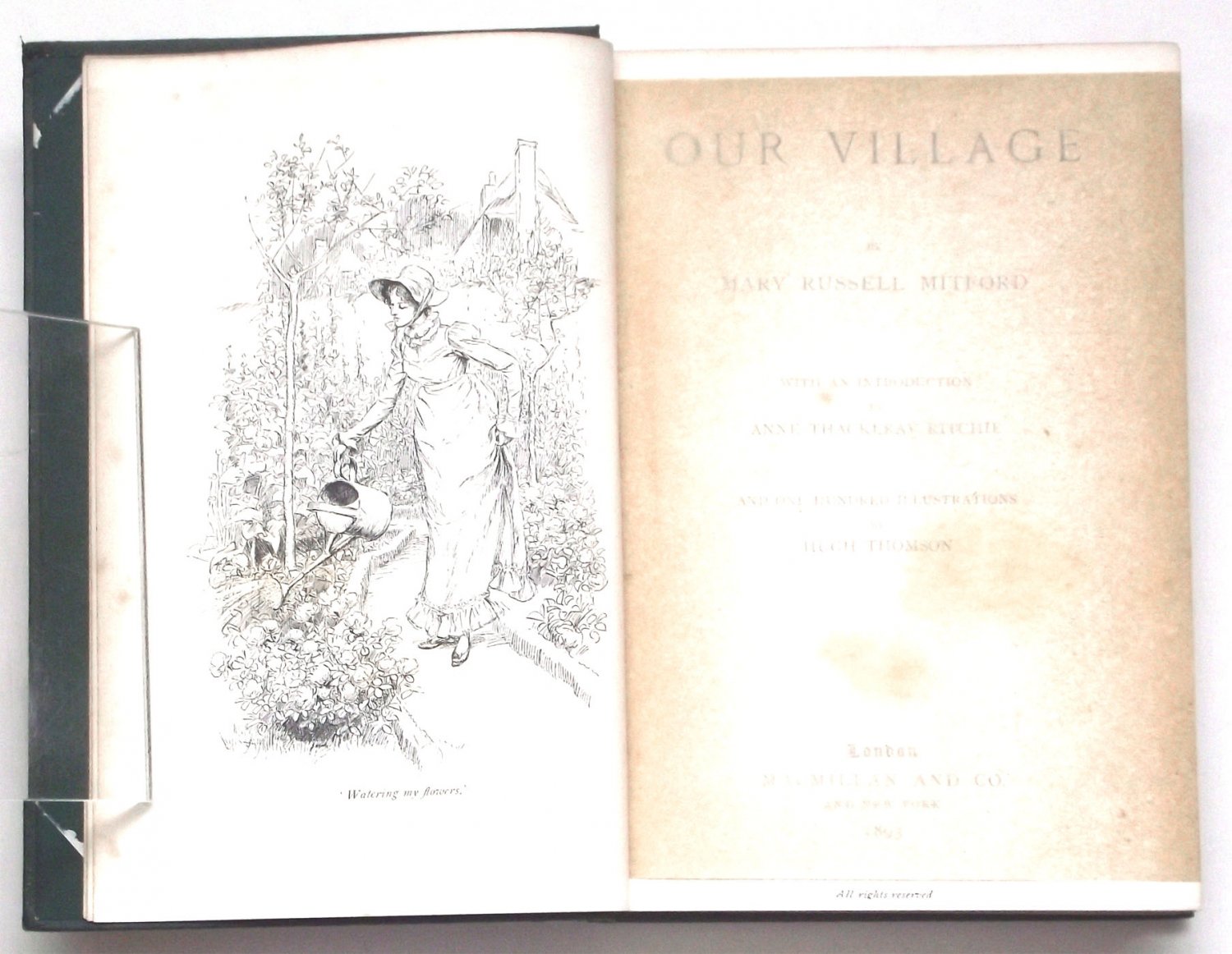 Mary Russell Mitford Our Village First Edition 1893
