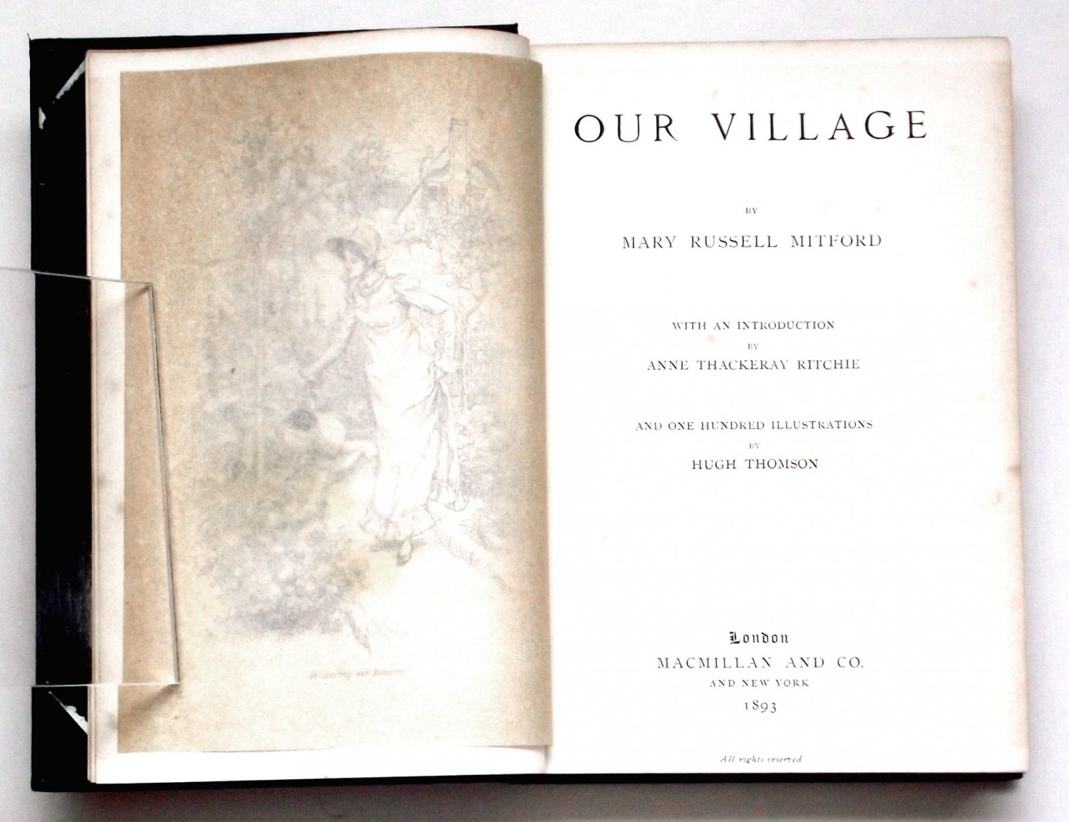 Mary Russell Mitford Our Village First Edition 1893