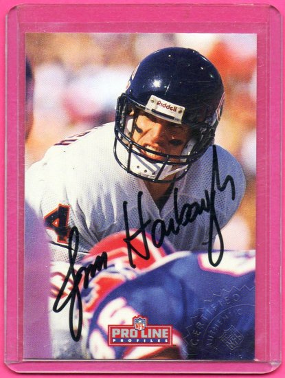 Jim Harbaugh Pro Line Autograph Card