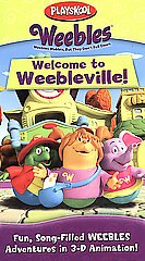 Weebles - Welcome to Weebleville! (VHS, 2005) **New**