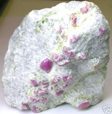 RARE Red Natural Uncut Raw ROUGH RUBY Rubies IN MATRIX