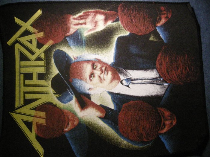 ANTHRAX BACKPATCH Spreading the Disease preacher patch VINTAGE