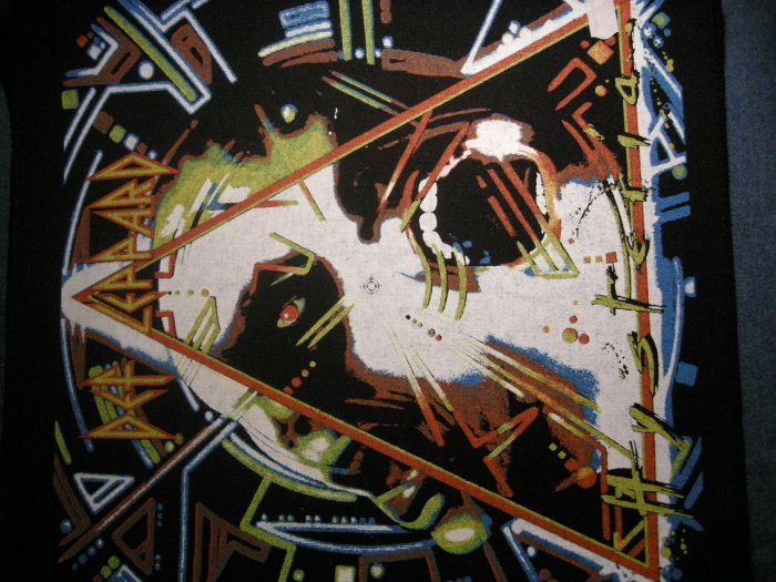 Def Leppard Backpatch Hysteria Album Art Patch Vintage Sale