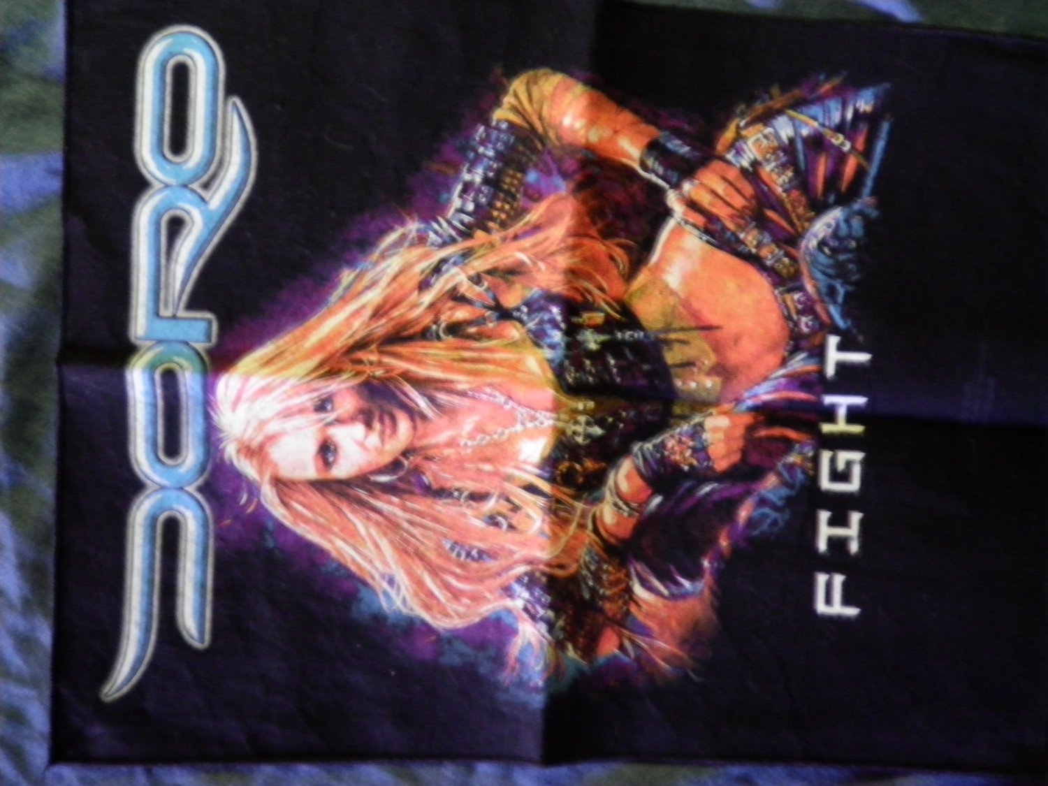 DORO BACKPATCH Fight warlock pesch patch IMPORT