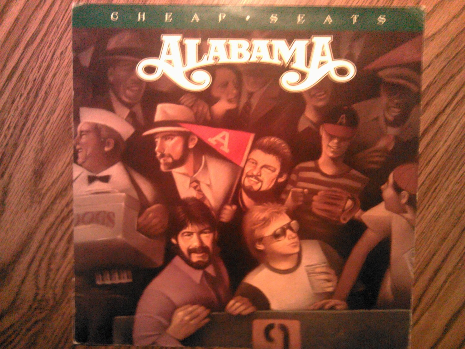 ALABAMA ALBUM FLAT Cheap Seats country poster PROMO