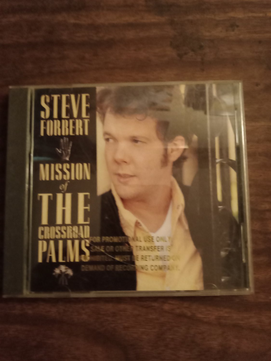 CD STEVE FORBERT Mission of the Crossroad Palms Christian PROMO