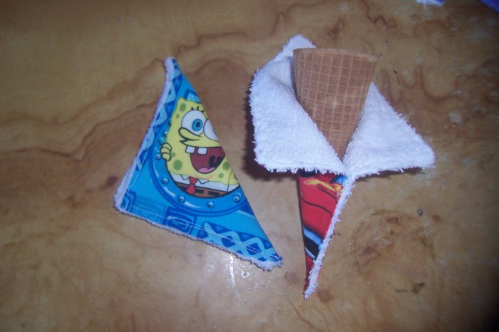 Ice Cream Cone Cozy - SpongeBob