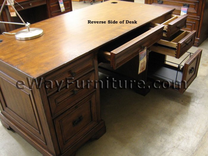 Old World Executive Home Office Desk