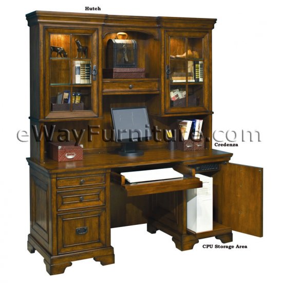 Old World Executive Home Office Desk