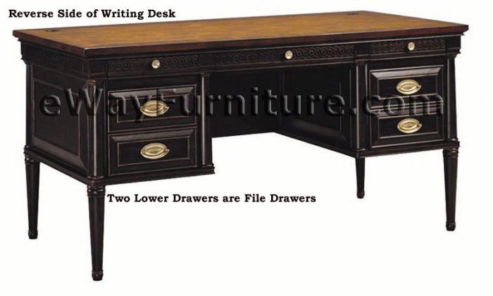 American Federal 60in Home Office Writing Desk