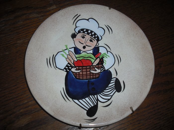 Linda Jacque's Fat Chef Collector Plates