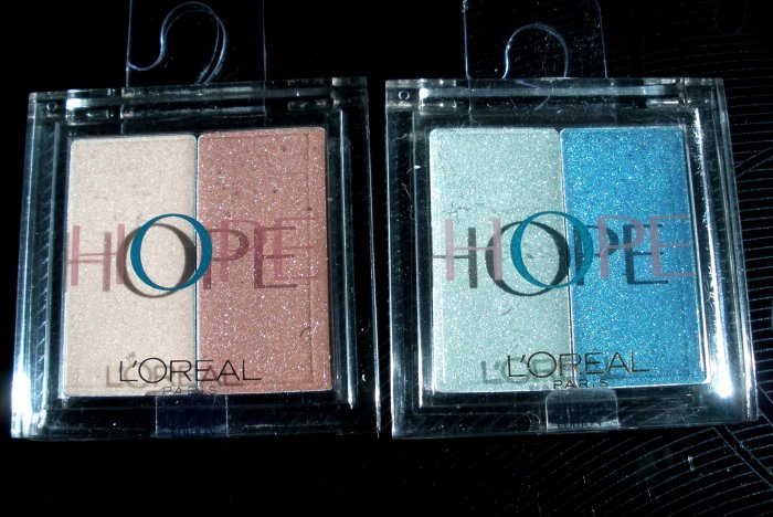 LOreal HOPE Set of 2 Eyeshadow Duos