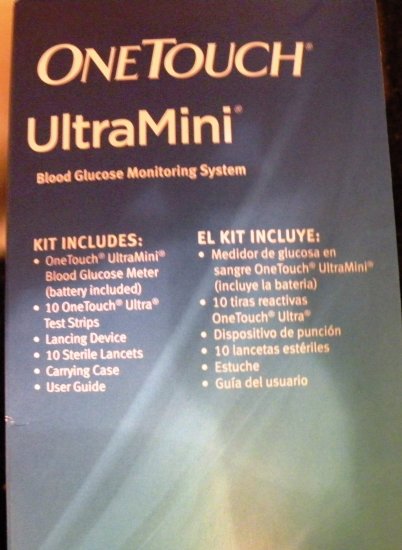 OneTouch UltraMini Blood Glucose Monitoring System, Lime Green