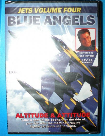 Blue Angels Documentary DVD Narrated by John Travolta (jets volume four)