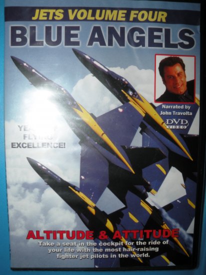 Blue Angels Documentary DVD Narrated by John Travolta (jets volume four)
