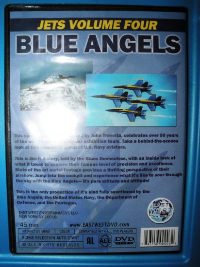 Blue Angels Documentary DVD Narrated by John Travolta (jets volume four)