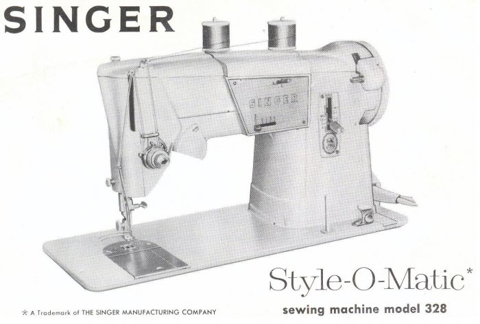 Singer Model 328 328K Style-O-Matic MANUAL in pdf format