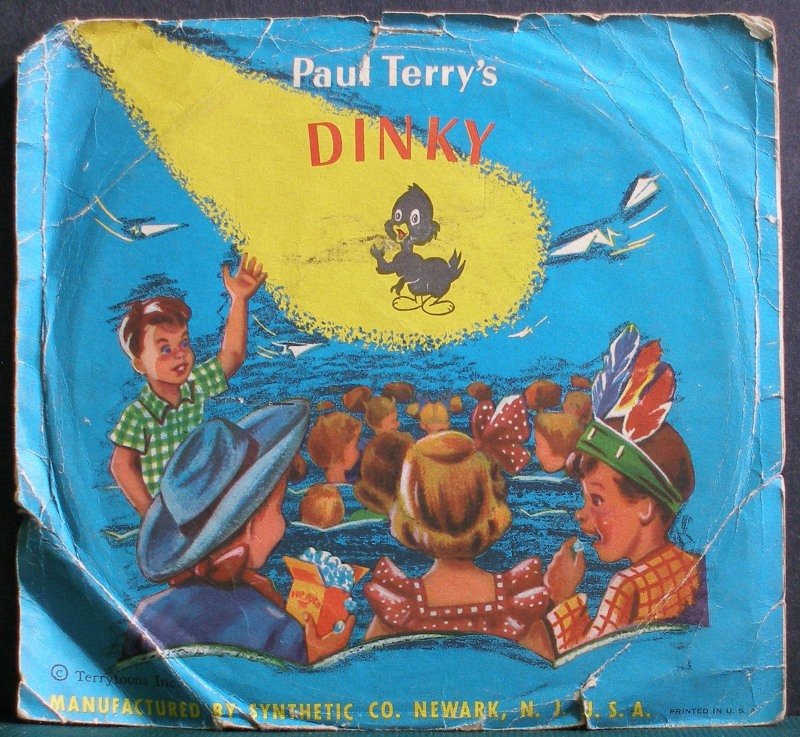 JOE DEANE~Paul Terry's: I'm Dinky Duck~Peter Pan 28 (Children) Red Rare ...