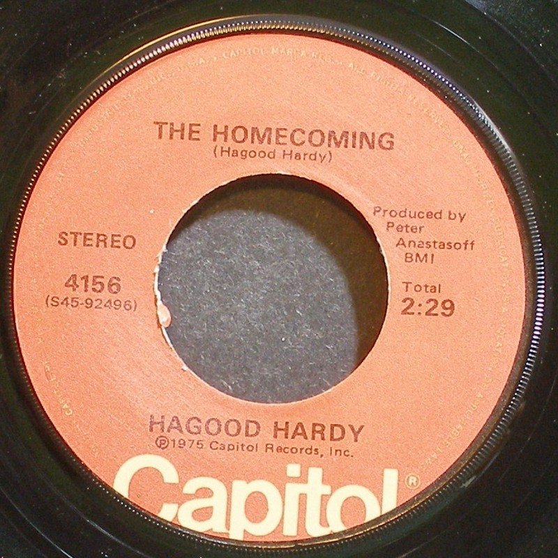 HAGOOD HARDY~The Homecoming~Capitol 4156 (Bop, Hard bop) VG+ 45