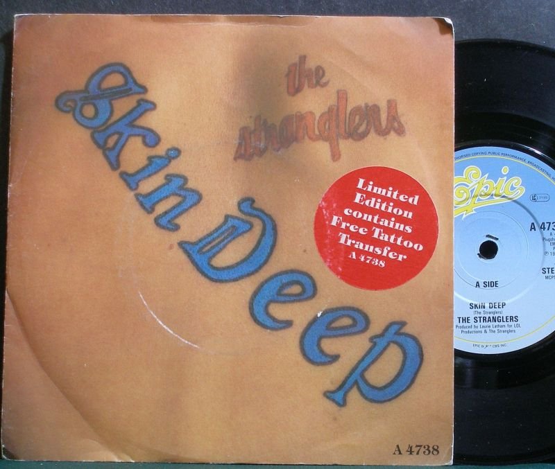 STRANGLERS~Skin Deep~EPIC 4738 (New Wave) VG+ UK 45