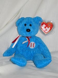 Addison the Baseball Bear Ty Beanie Baby