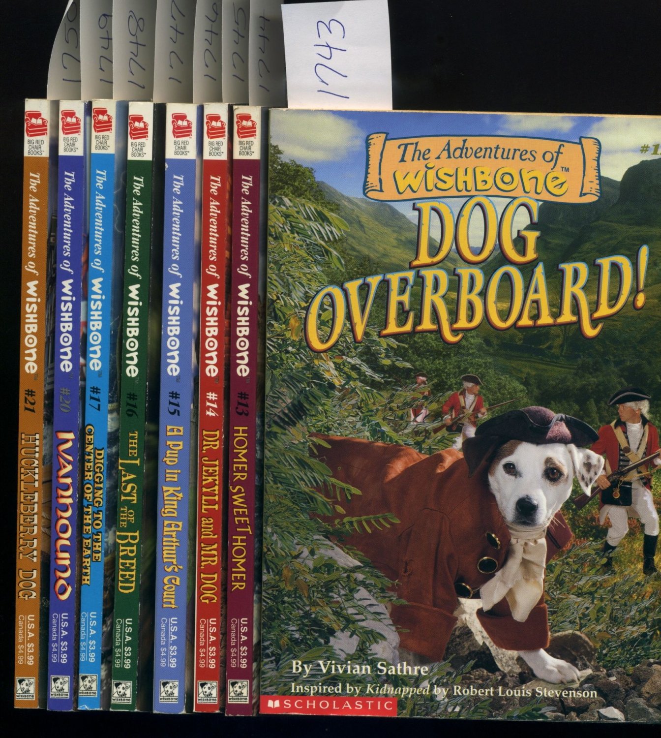 Lot of 17 The Adventures of Wishbone Softcover Books