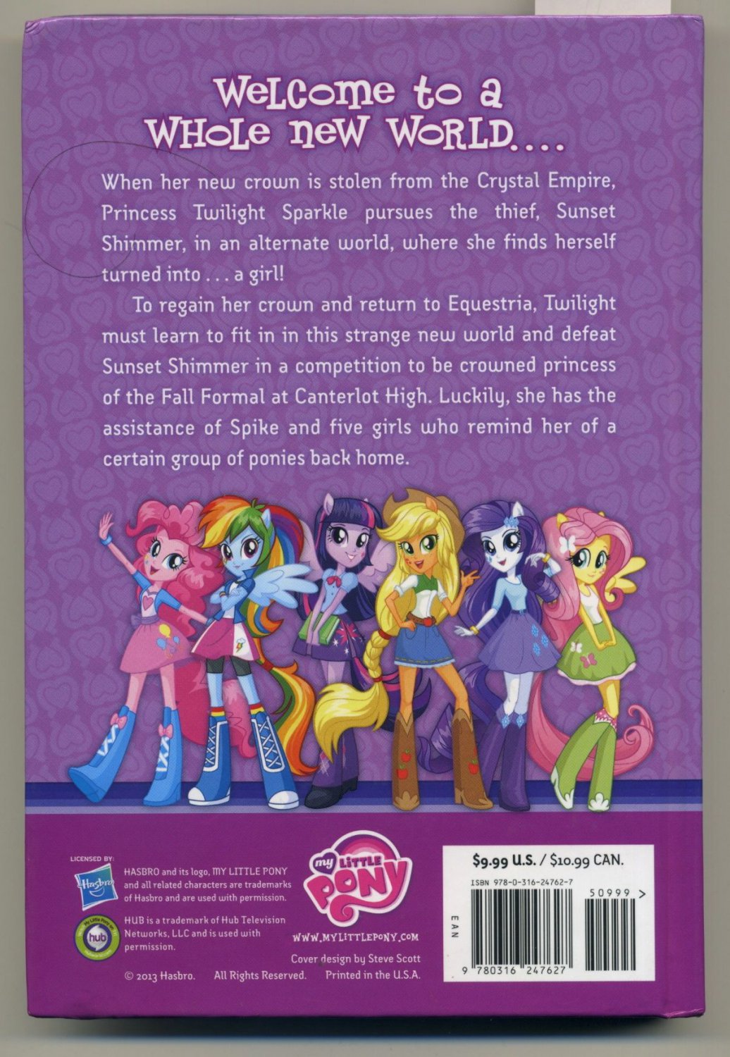 My Little Pony Equestria Girls Through the Mirror by G.M. Berrow Hardcover