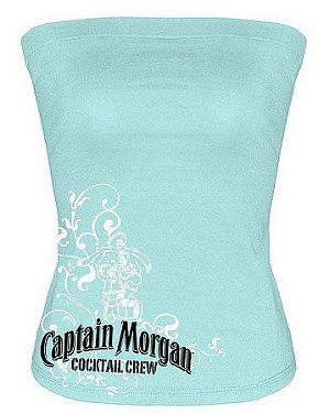 Captain Morgan Light Blue Tank Top
