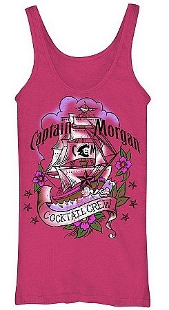 Captain Morgan Pink Tank Top