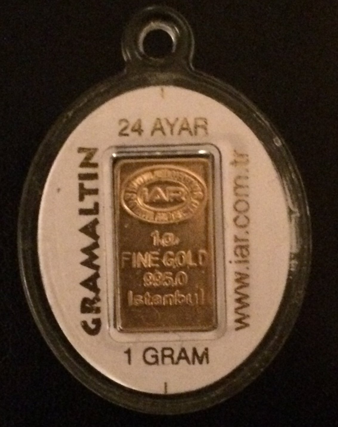 1 G Gr Gram 9999 24K GOLD Bullion Bar Ingot W/ Cert Oz