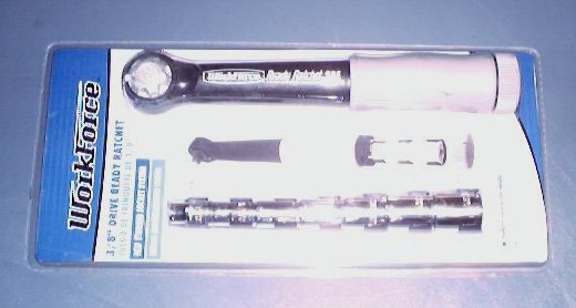 Workforce 3/8" Ratchet Self Storing Socket system Home Depot Brand